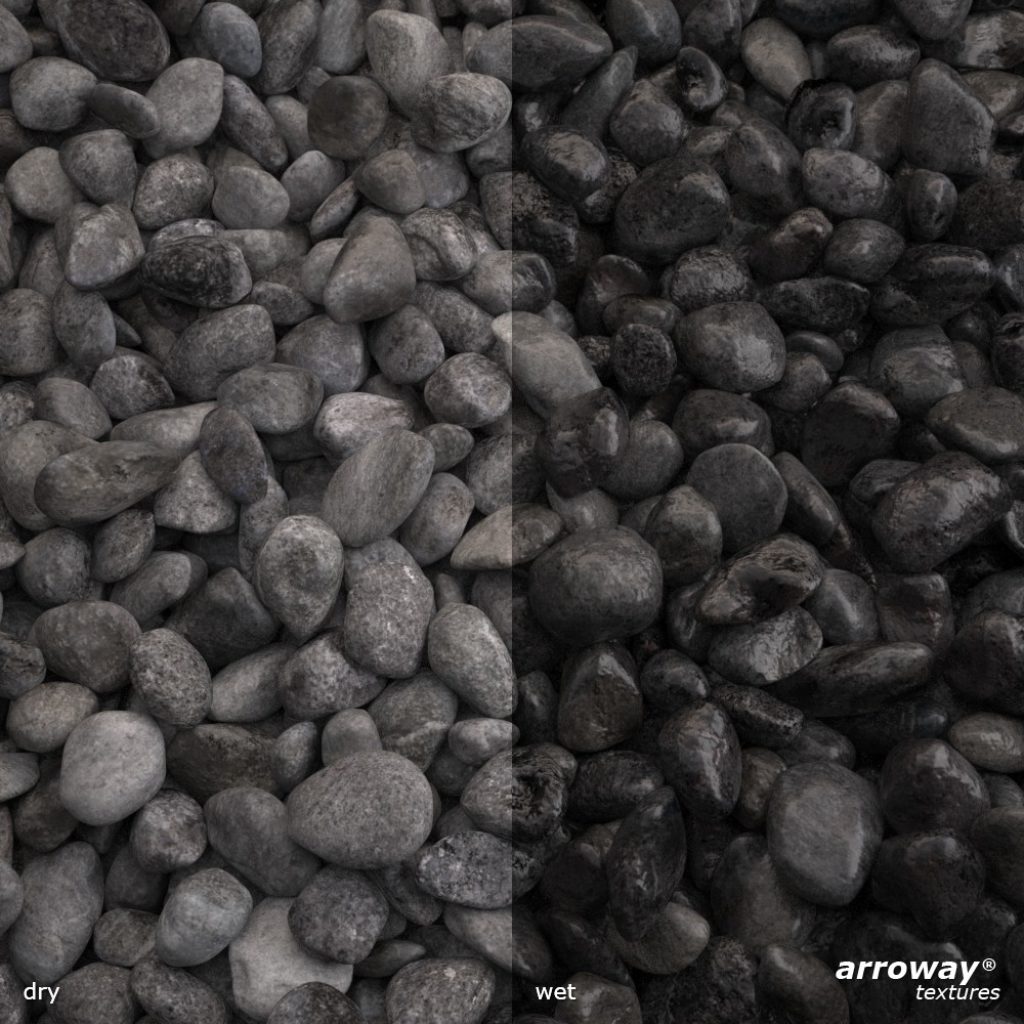 Gravel Stone Texture (gravel stone 001) - Arroway Textures