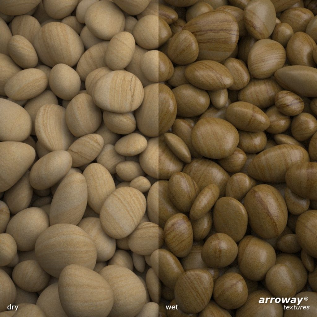 Gravel Stone Texture (gravel stone 024) - Arroway Textures