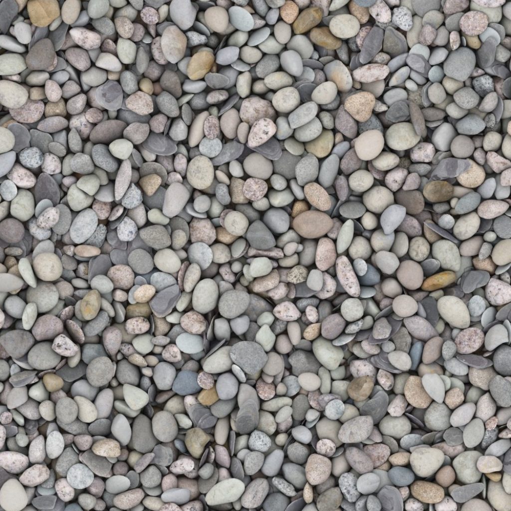 Seamless Gravel Texture With Displacement (gravel 072) - Arroway Textures