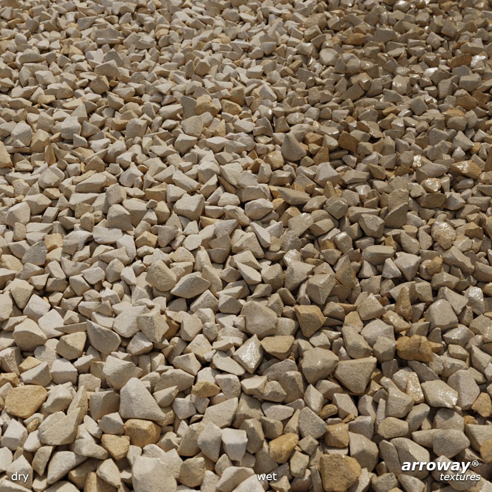 gravel stone 056 - Arroway Textures