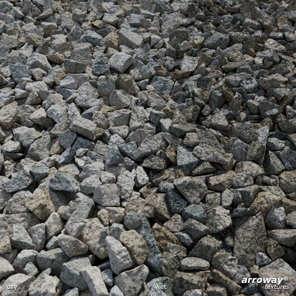gravel stone 077 - Arroway Textures