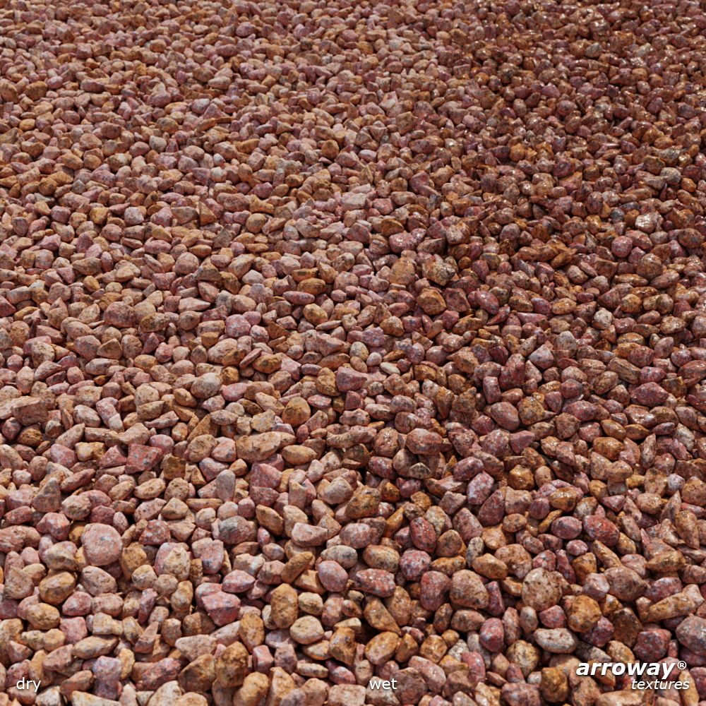 gravel stone 089 - Arroway Textures