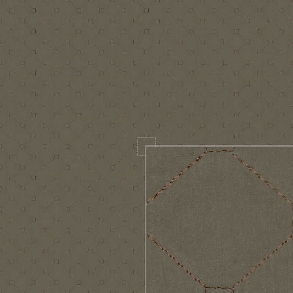 Seamless Quilted Fabric Texture (fabric 035) - Arroway Textures