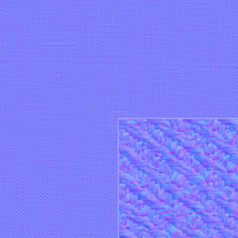 Seamless Twill Weave Fabric Texture (fabric 042) - Arroway Textures