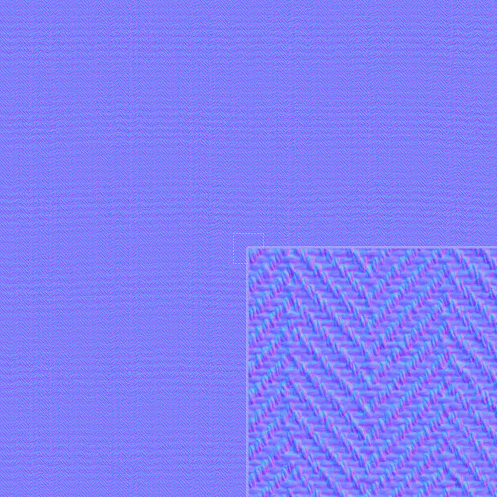 Seamless Zigzag Twill Fabric Texture (fabric 049) - Arroway Textures