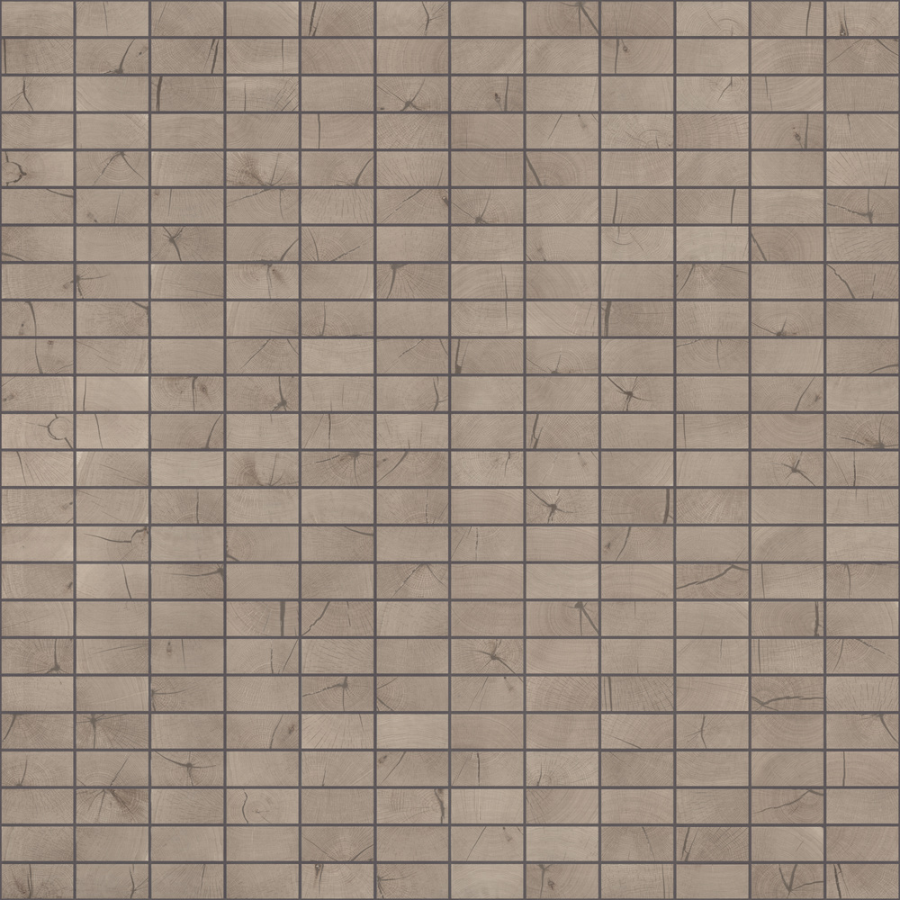 Wood Endgrain Tiles Pattern Veneer (wood 126) - Arroway Textures