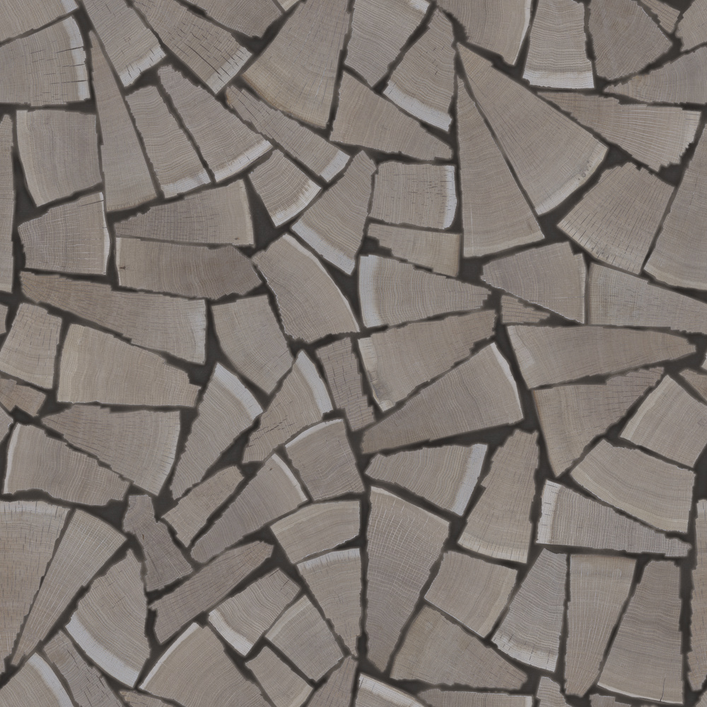 Wood Endgrain Segments Veneer (wood 129) - Arroway Textures